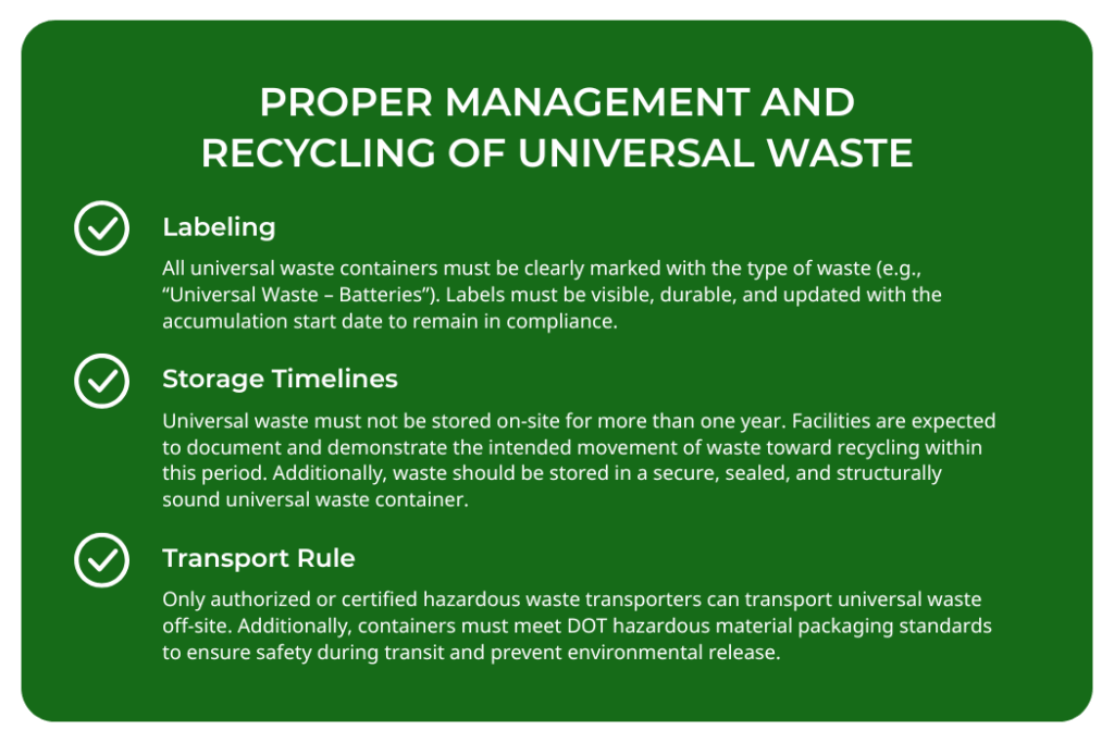 Proper Universal Waste Management and Recycling | Wattbar